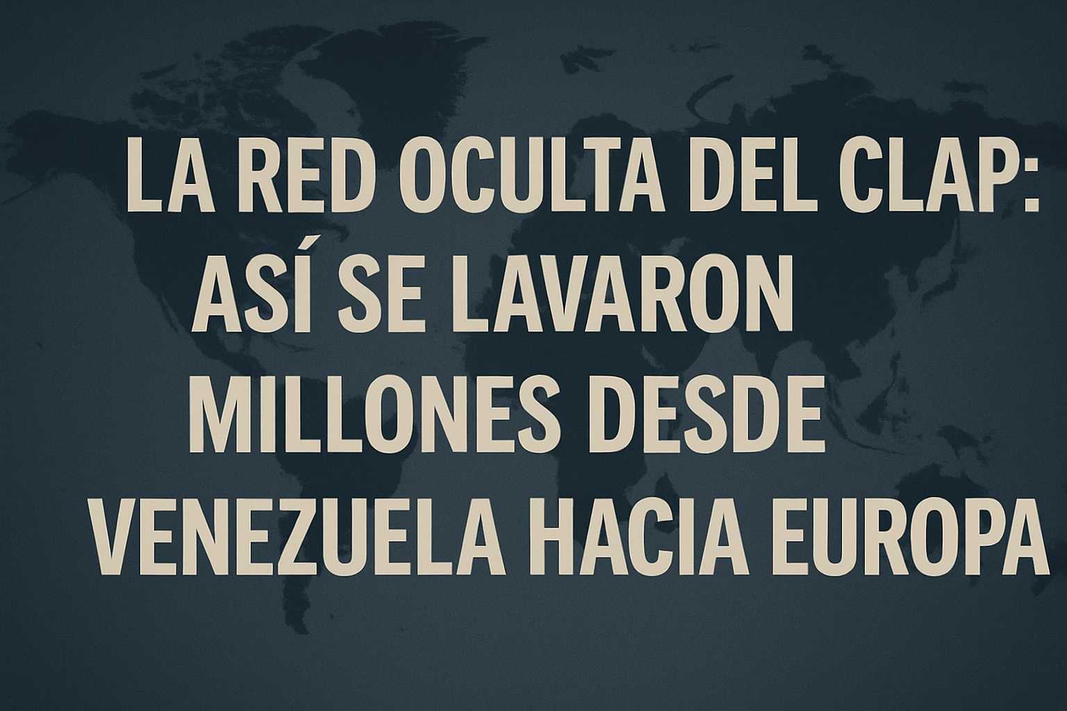 La Red Oculta del CLAP: Así se Lavaron Millones desde Venezuela hacia ...